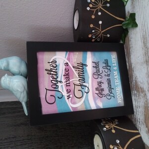 Blended Family Wedding Sand Ceremony Shadow Box Set, Unity Candle ...