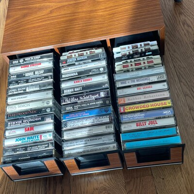 Vintage Metal File Rack 1970s 80s Wood Look Office Organizer Divider - Etsy