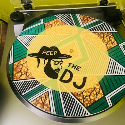 Custom Printed DJ Turntable Slipmats Your Photo, Text, or Artwork Pair ...