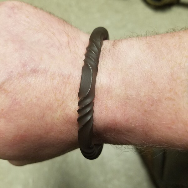 Hand Forged Viking Oath Ring Bracelet - Etsy