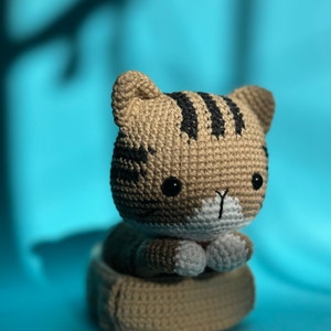Crochet Pattern Chibi Cat Tuxedo Amigurumi PDF Digital Download - Etsy