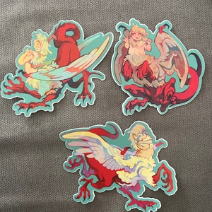 Chimera Falin Stickers Dungeon Meshi - Etsy