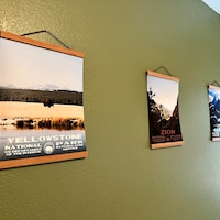 National Park Checklist Poster All 63 National Parks Mark the Date ...