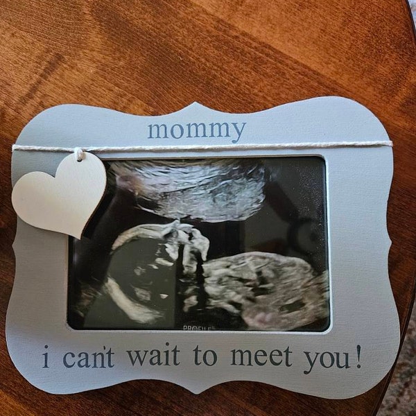 Gender Neutral Baby Gift / Baby Gift Gender Neutral Ultrasound Frame - Etsy