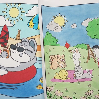 SKZOO Coloring Page Set Digital Download - Etsy