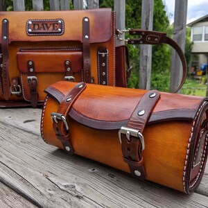 Round Leather Bag Pattern Leather DIY Pdf Download | Etsy