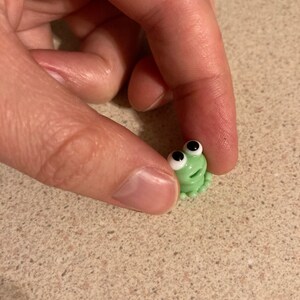 Frog Gifts Frog Figurine Tiny Frog Miniature, Mini Glass Frog Figurine ...