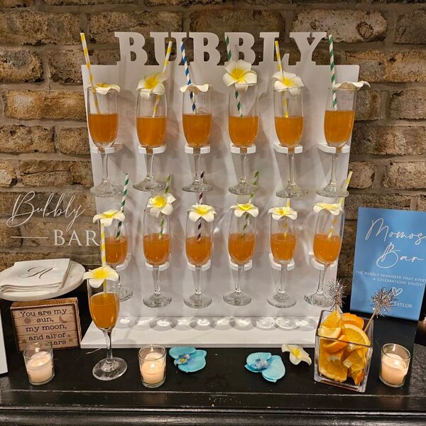 Bubbly Wall Prosecco Wall Prosecco Stand Champagne Wall Various Size ...
