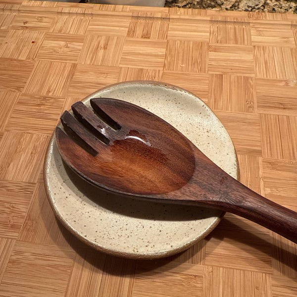 Ceramic Spoon Rest Rustic Style Handmade Pottery - Etsy