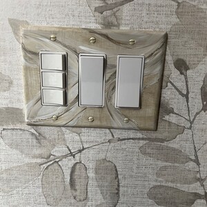 Warm Creamy Ivory Switchplates - Etsy