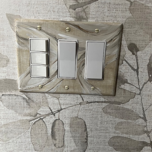 Warm Creamy Ivory Switchplates - Etsy
