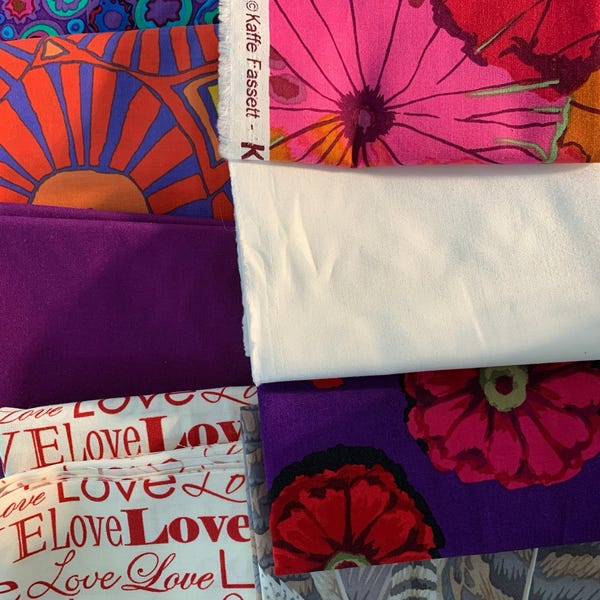 FABRIC: Shoal TOMATO by Brandon Mably for the Kaffe Fassett Collective ...