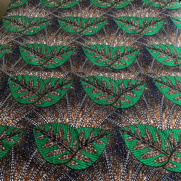 African Fabric - Blue Ankara - African Print Fabric - Ankara Print ...