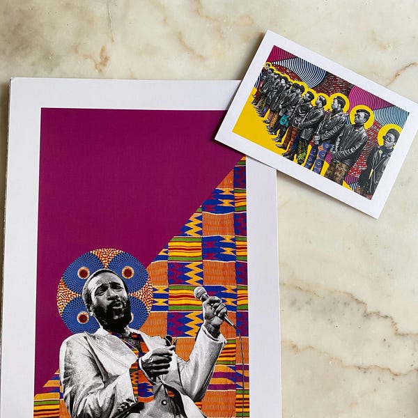 Ruby Bridges - Limited Edition Print - A4 or A3 Print - Digital Collage ...