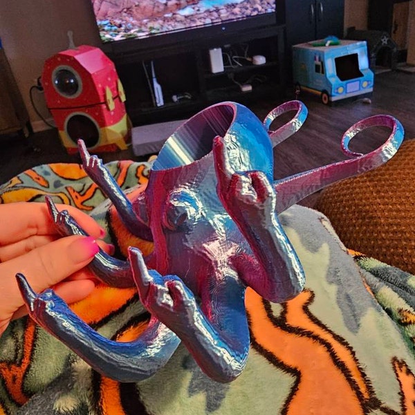 Octopus Planter - Etsy