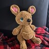 Crochet Kangaroo Pattern - Amigurumi Kangaroo Tutorial – Plush Kangaroo ...