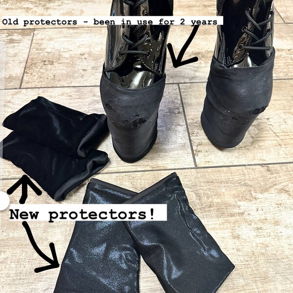 DOROTHY PLATFORM PROTECTORS - Pleaser Pole Shoe Protectors Flow Covers ...