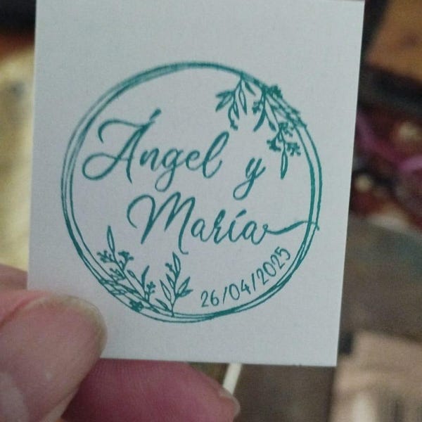 Handmade by Stamp, Crafter Made by Stamp, Personalized Stamp Gift, Made ...