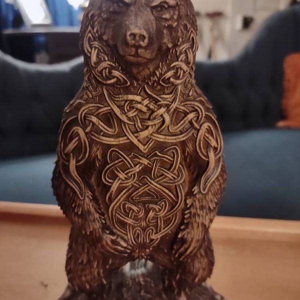Celtic Bear, Bear Sculpture, Gaulish, Celtic Goddess, Bear Statue ...