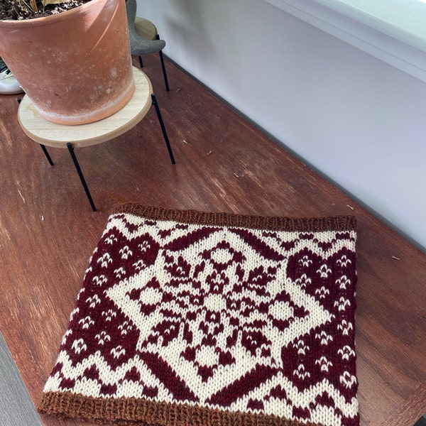 KNITTING PATTERNS: the Dreaming of Snow Collection / 2 Beanies, 2 Cowls ...