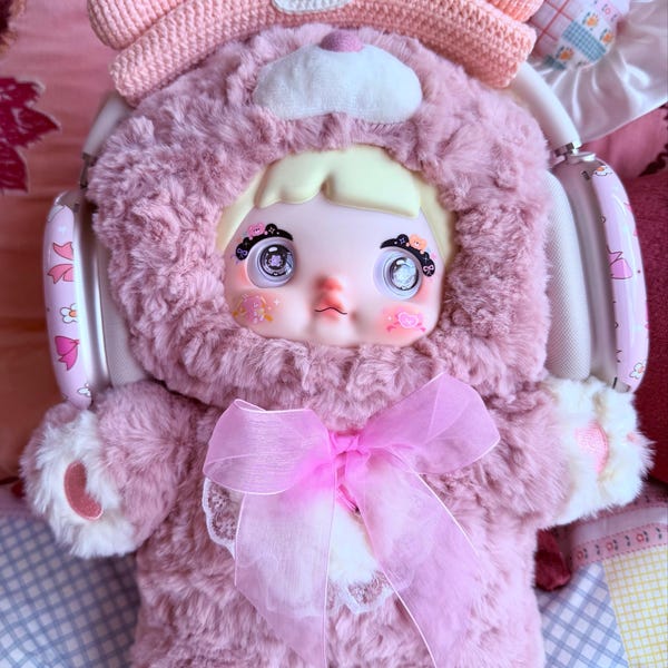 Cat Ears Headphone Cover for Sony XM45 Bose APM Headphones Kawaii Cozy ...