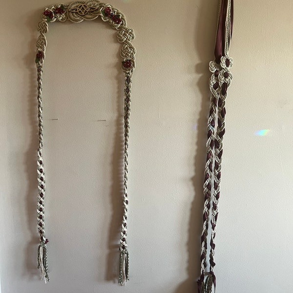 Handfasting Cord - Celtic 'nine Knots' Design - Serch Bythol - Custom ...