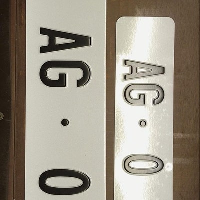 Kingdom of Saudi Arabia KSA Arab Arabic Euro European License Plate ...