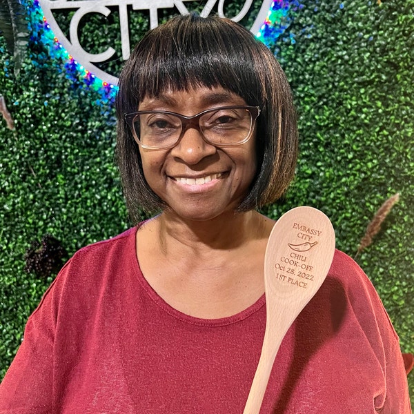 Chili Cookoff Spoon Chili Cook-off Wooden Spoon Personalized Chili ...