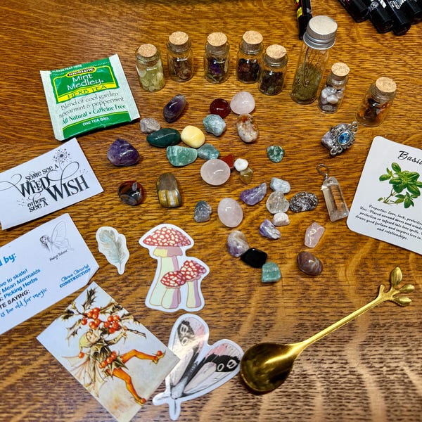 Crystals and Natural Apothecary Trinkets and Curiosities Confetti Scoop ...