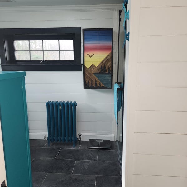 Rustic Electrical Panel Cover Rustic Boho Art Design Custom Sizes ...