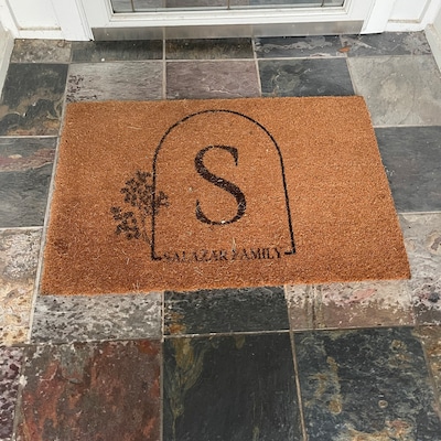 X-LARGE Double Door Doormat Customized Coir Doormat Extra - Etsy