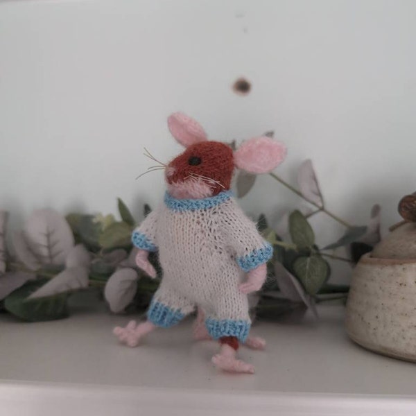 MOUSE DOLL - English Knitting Pattern - Etsy UK