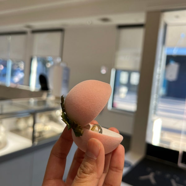 Peach Ring Box - Etsy