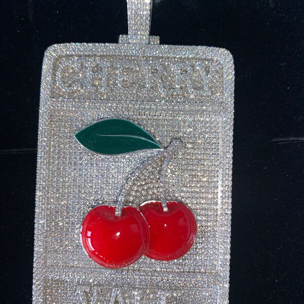 Custom Cartoon Avatar Pendant, Silver ICEDOUT Pendant, Men Custom ...