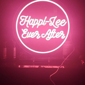 Leave A Message Neon Sign, Custom Audio Guestbook Table Neon Wedding ...