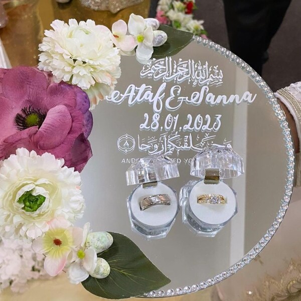 Hajj Mubarak Cake Topper, Islamic Cake Topper, Personalised Hajj Topper ...