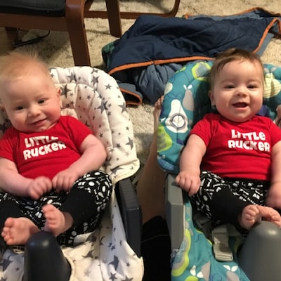 Cute Rugby Baby One-piece Rugby Baby Bodysuit Little Rucker Baby Shower ...