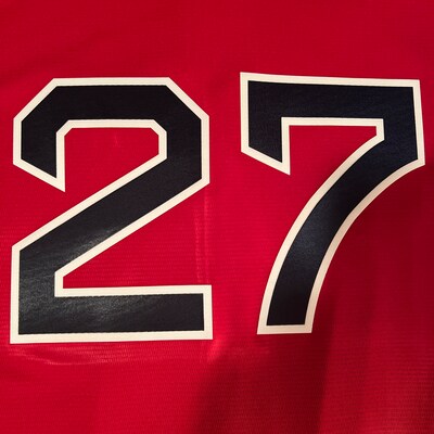 Boston Red Sox Lettering Kit for an Authentic Alternate Red - Etsy