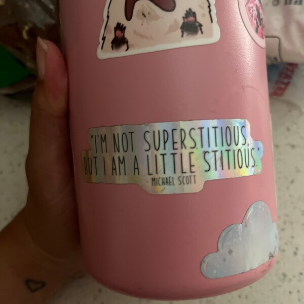 HOLOGRAPHIC or Matte Vinyl Sticker, Decal, Waterproof, David Rose ...