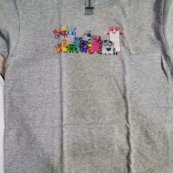 Numberblocks Friends Shirt, Numberblocks Birthday Boy Shirt, 1 to 10 ...