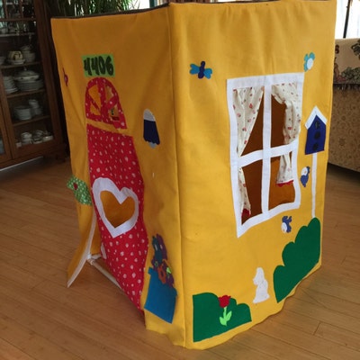 Card Table Playhouse Sewing Pattern, Deluxe Edition, Instant Download ...