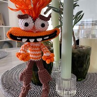 Crochet Anxiety Pattern- Princess - Insideout Intensely- English and ...