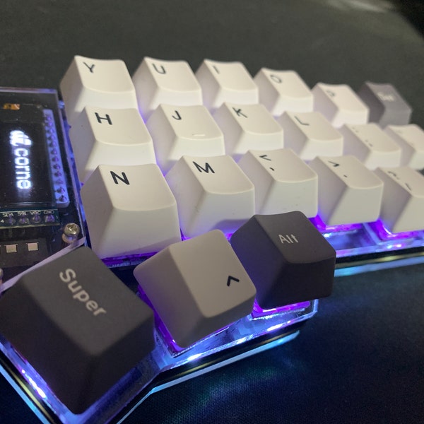 Crkbd V3 (corne Keyboard) MX Hotswap DIY Mechanical Ergonomic Hotswap ...