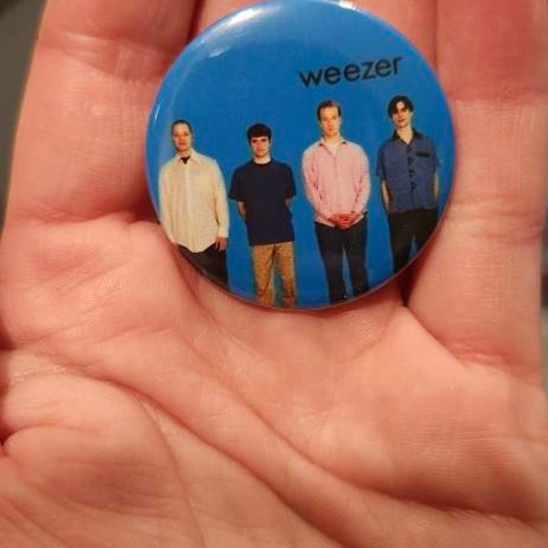 Weezer 1 1/2" Pinback Buttons (custom Made) - Etsy