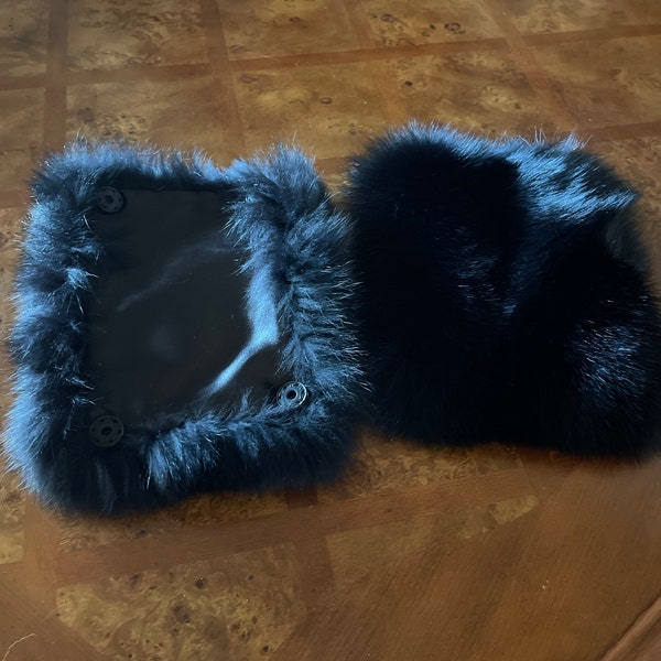 HOODED Full Length BLUE Fox Fullpelts Coatbrand New Real Natural ...