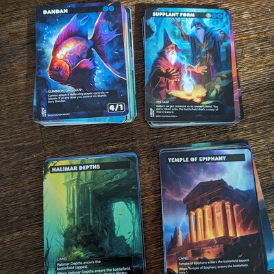 Gruul Signet MTG Proxy Vintage Fantasy Dnd Art Style Custom Proxies ...