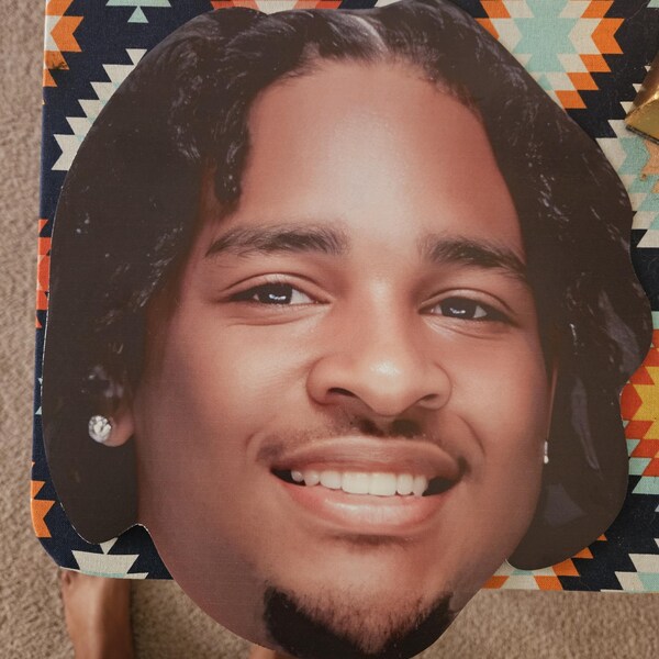 Custom Heads on a Garland Face on Banner Custom Birthday Wall Hang ...