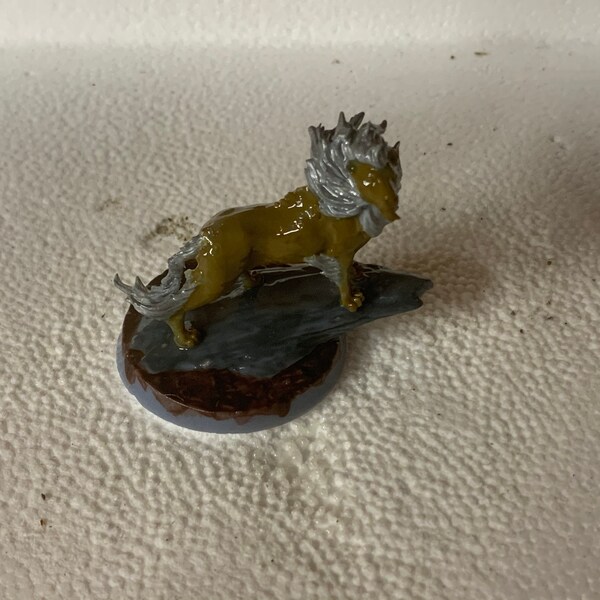 Lion in 4 Poses 28mm 3D Resin Printed Miniatures Dungeons and Dragons ...