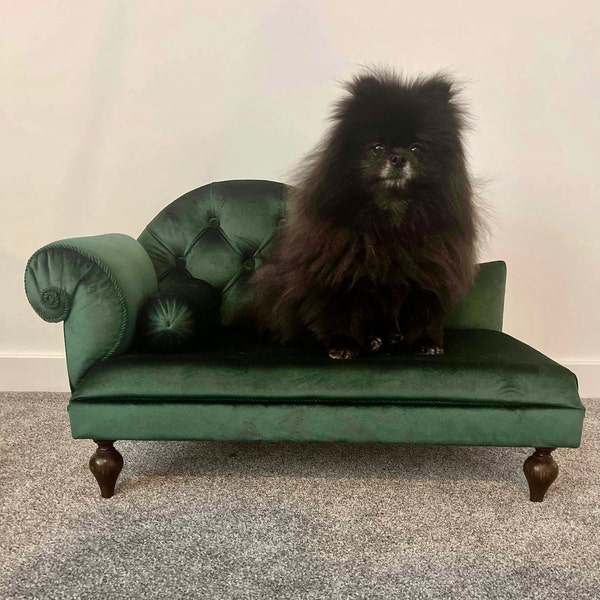 Fancy Dog Sofa, Lounge Chaise Dog, Cat Bed, Cat Sofa, Dog Bed, Dog ...