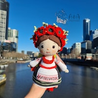 Crochet Pattern PDF. Amigurumi Toys Patterns. Ukrainian Doll Crochet ...